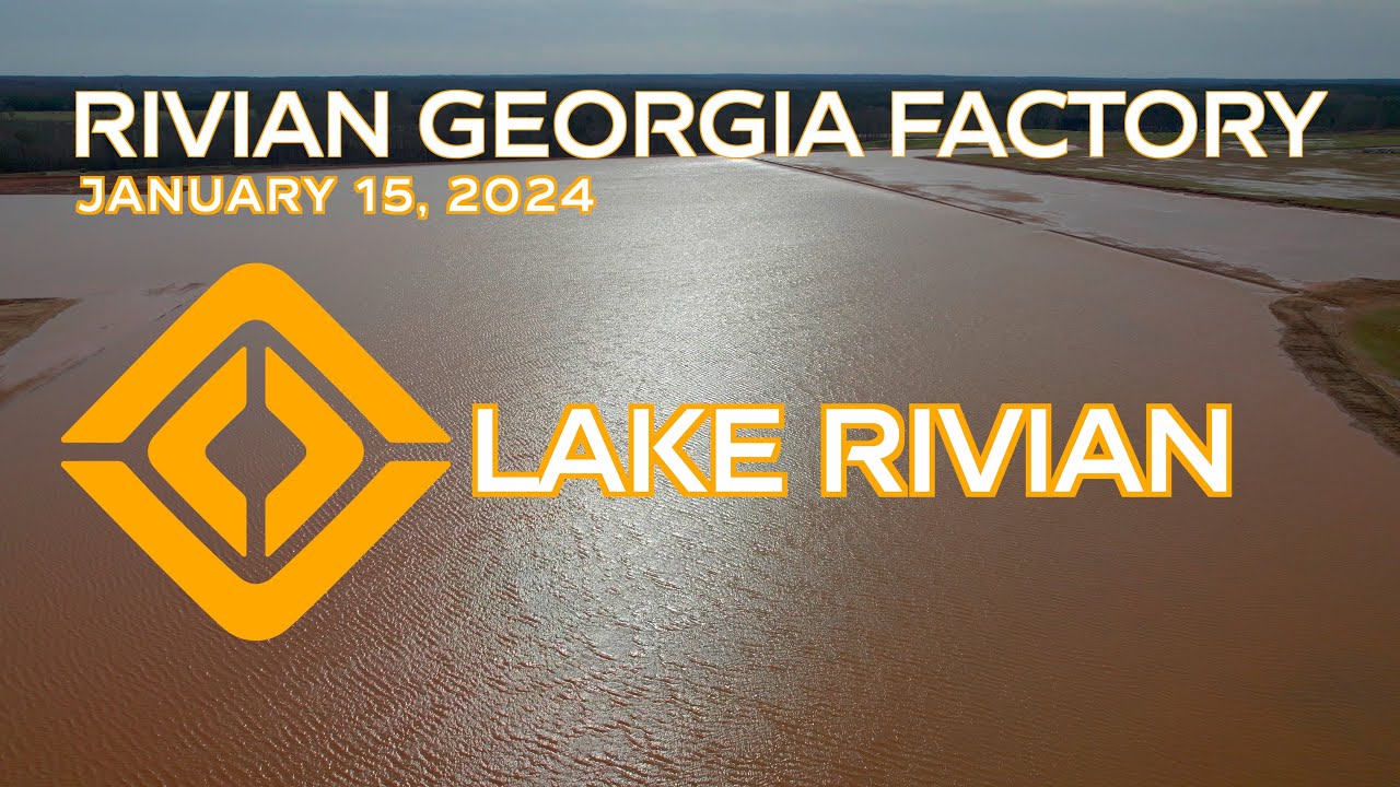 Rivian Georgia Factory Drone Tour 01/15/2024 - YouTube