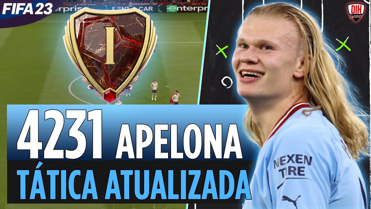 FORMAÇÃO 4231 APELONA 👑 MELHORES Táticas Personalizadas FIFA 23 - YouTube