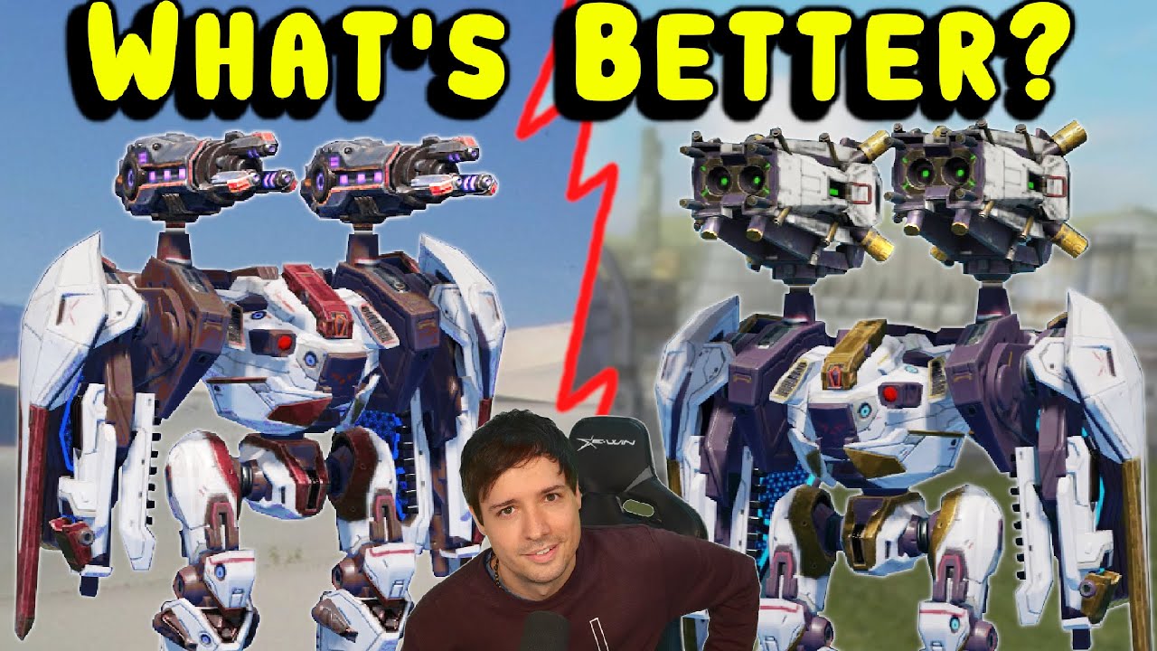 PUNCHER Vs DECAY on SERAPH Comparison: War Robots Mk3 Live Gameplay WR ...