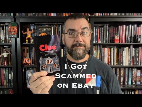 I Got Scammed on Ebay! A Fake Copy of CLUE (Novelization), by Michael ...
