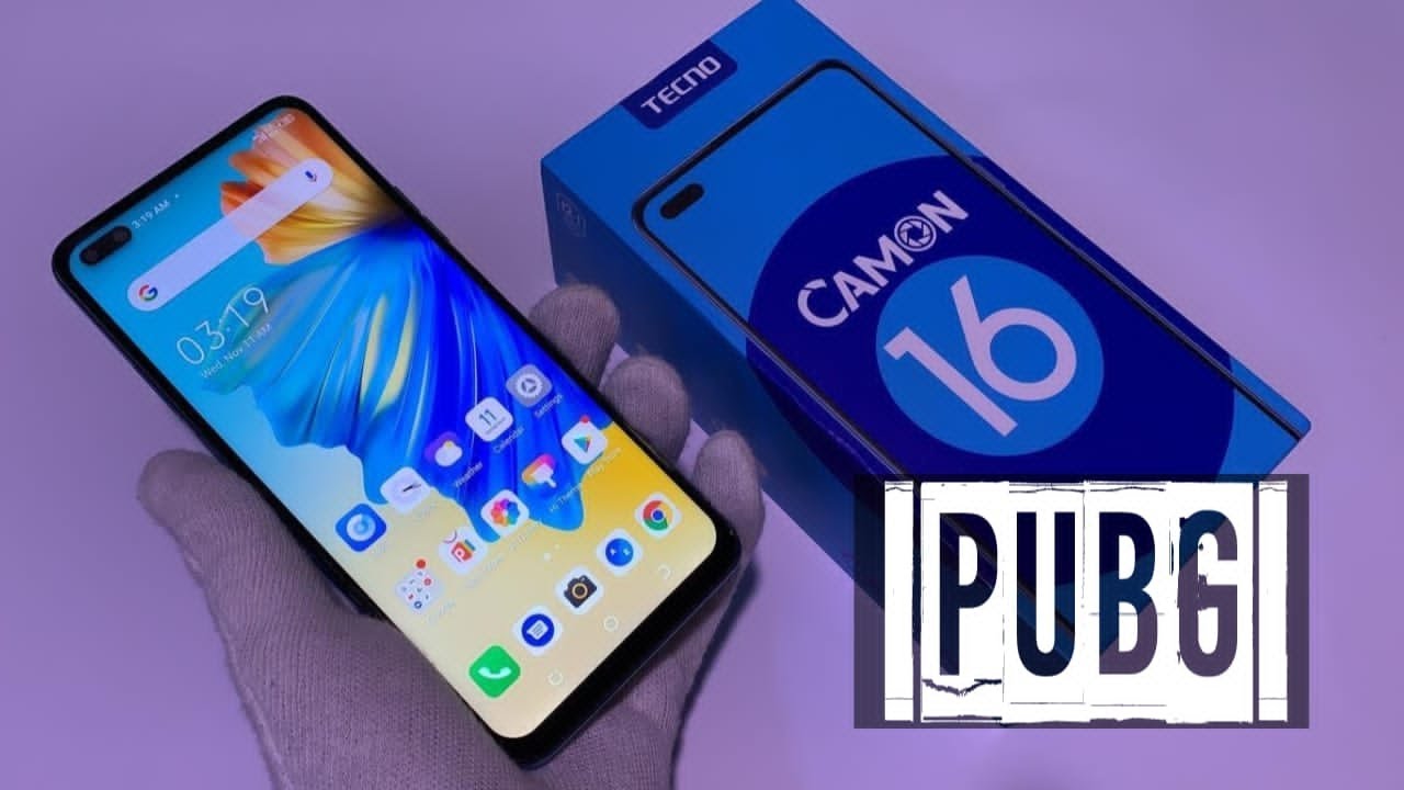 TECNO CAMON 16 PUBG TEST - YouTube
