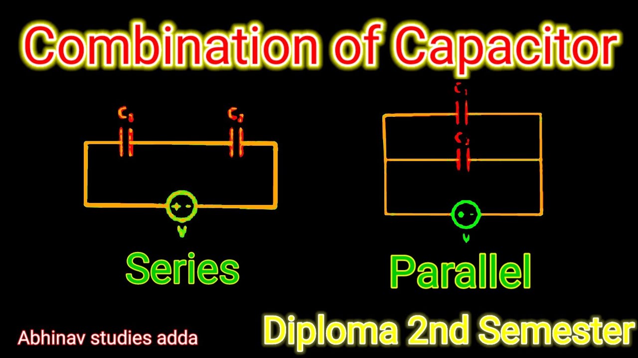 Capacitor | Series Parallel Circuit | Series and Parallel Combination ...