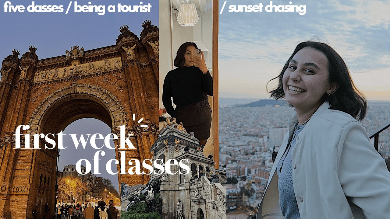 my first full week of classes during my study abroad !! how I am ...
