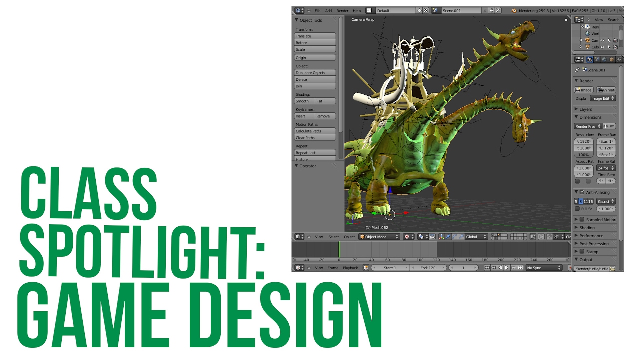 Class Spotlight: Game Design - YouTube