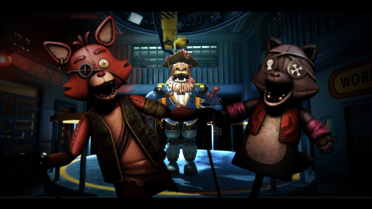 SPRĘŻYNOWY KOSTIUM I... Kapitan_Foxy?! czyli Five NIghts at Freddys: Secret of The Mimic #05 ...