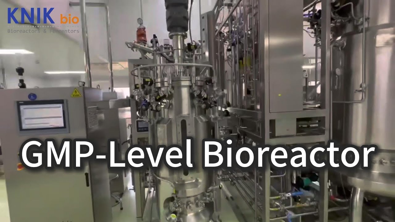 GMP-Level Bioreactor - KNIK Bio #fermenter #bioreactor #centrifuge ...