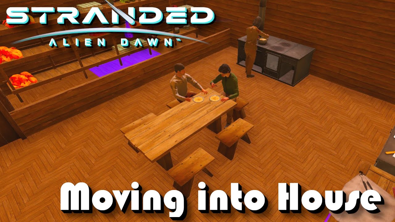 Stranded: Alien Dawn - 6 - "Moving into House" - YouTube