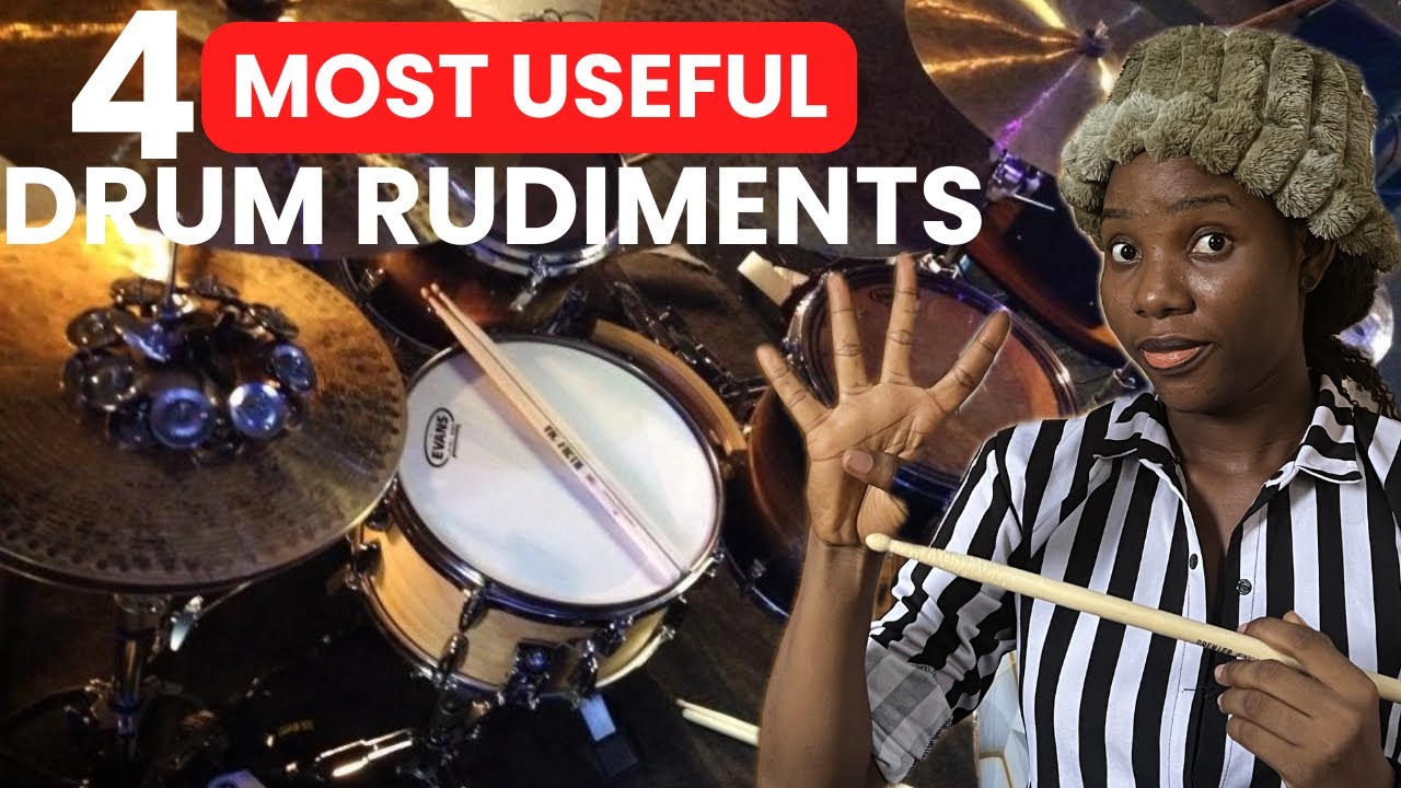 BEGINNER RUDIMENTS: The 4 most useful rudiments for beginner drummers ...