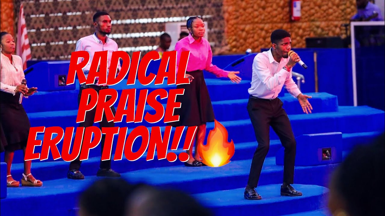 DANCE ANYHOW💃🏼💃🏼|| RADICAL PRAISE AT OMEGA FIRE MINISTRIES HEADQUARTERS ...