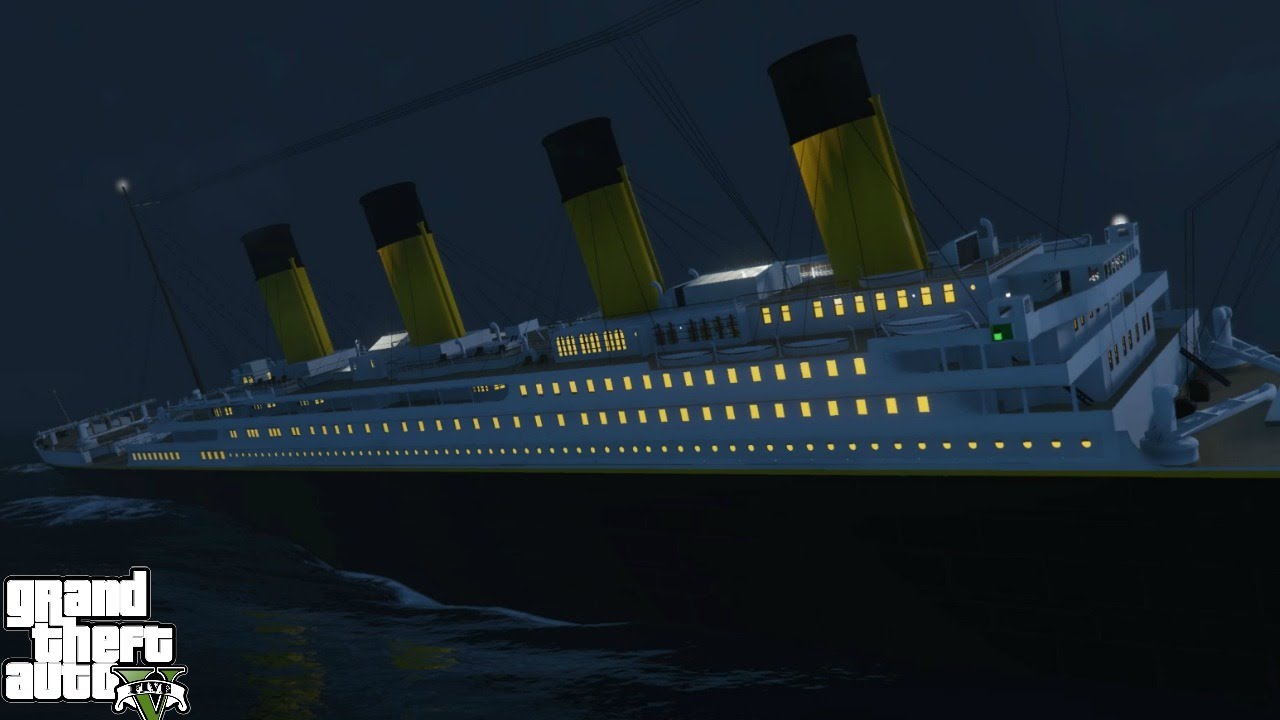 Titanic Mod GTA 5 (GTA 5 PC Mods Gameplay) - YouTube
