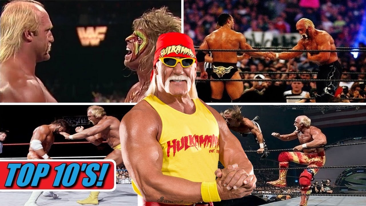 Hulk Hogan: Top 10 Matches In WWE - YouTube