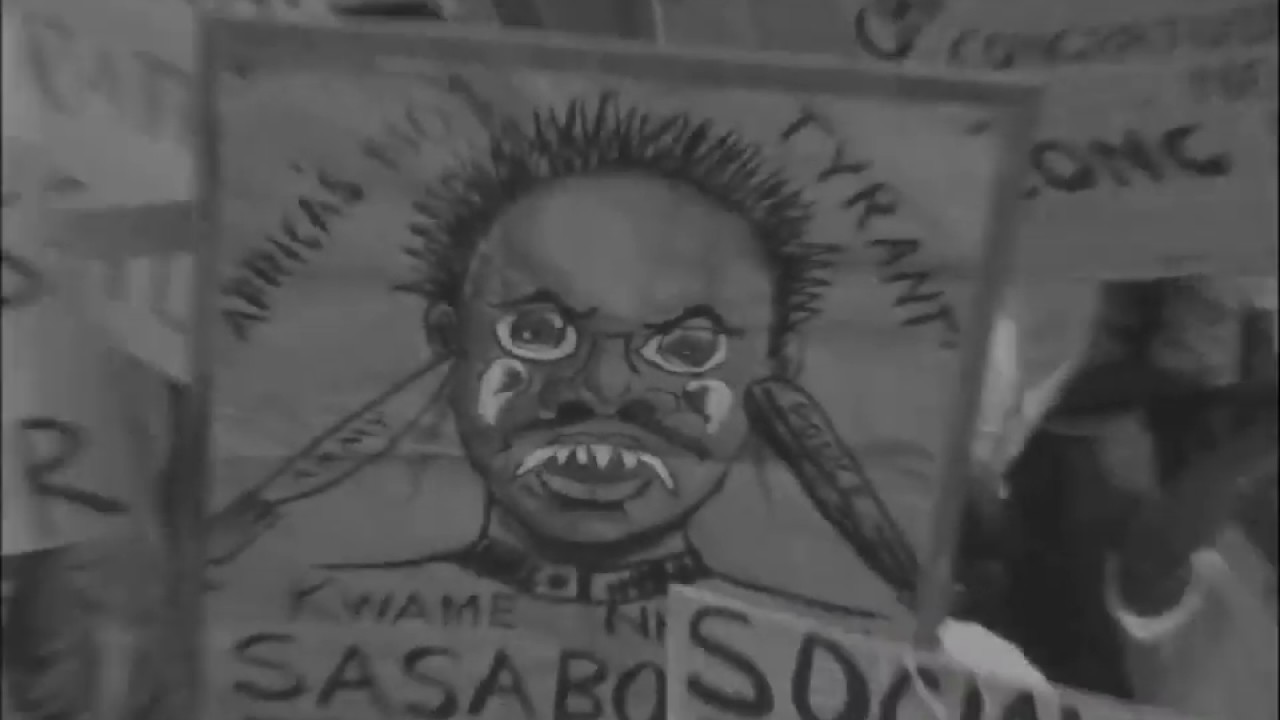 Aftermath of Ghana Military Coup: Anti-Nkrumah Protest in Accra | March ...