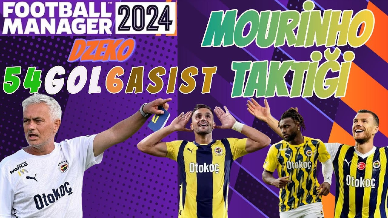 FM 24 Taktik MOURİNHO Efsane Taktik HER LİGİ DAĞIT Football Manager ...