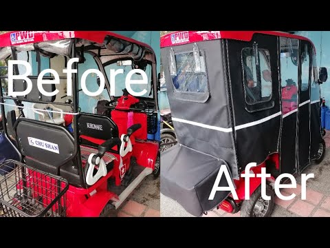 Ebike Luna/ trapal installation - YouTube