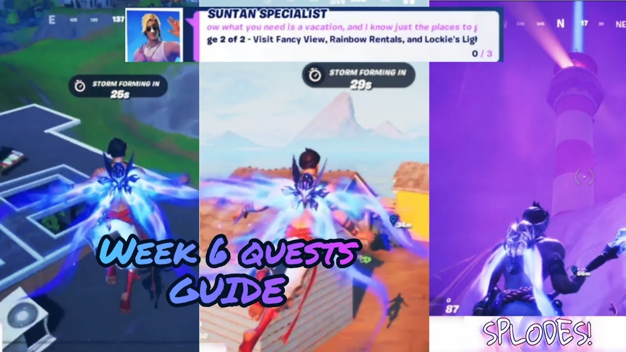 Visit Fancy view,Rainbow rentals Lockie's lighthouse-week 6 epic quests ...