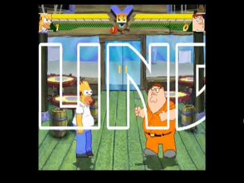 Homer Simpson vs Stan Smith & Peter Griffin - YouTube