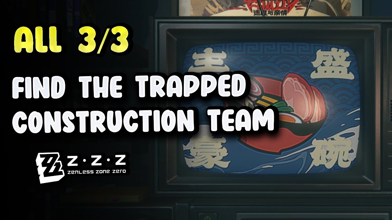 Find the trapped construction team Zenless Zone Zero | ZZZ - YouTube