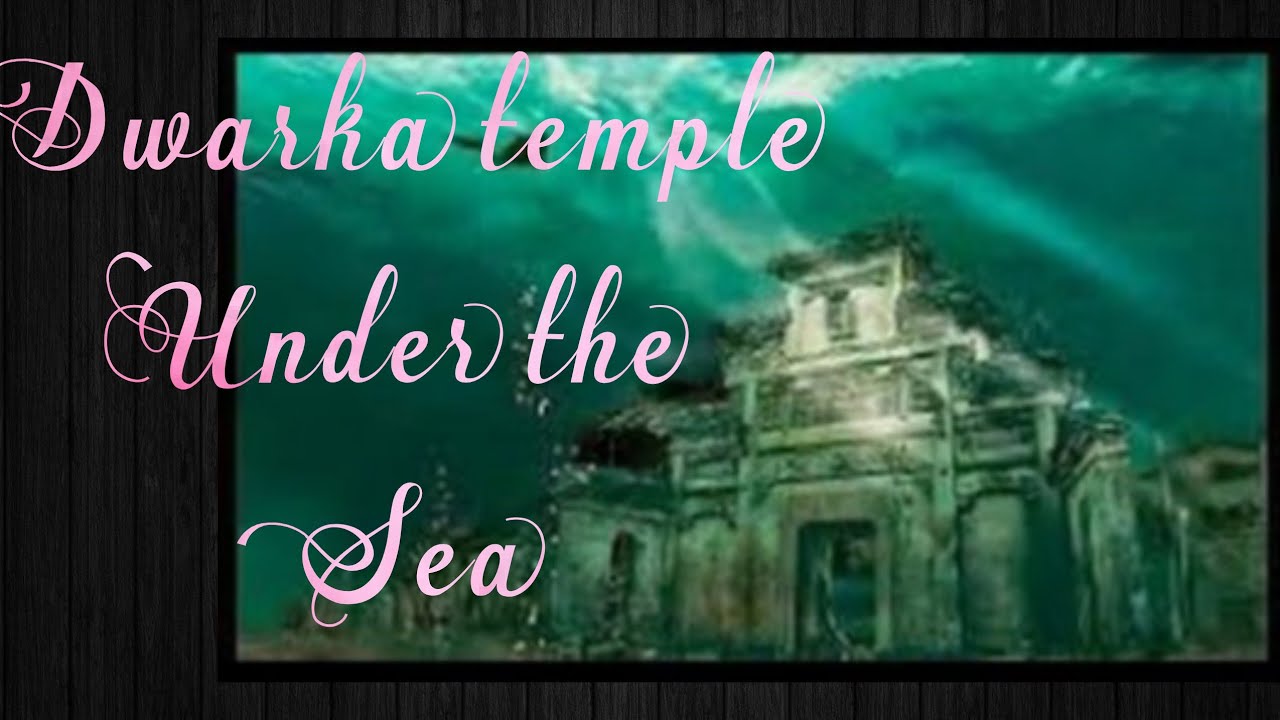 Dwarka temple under the Sea Rare Photos - YouTube