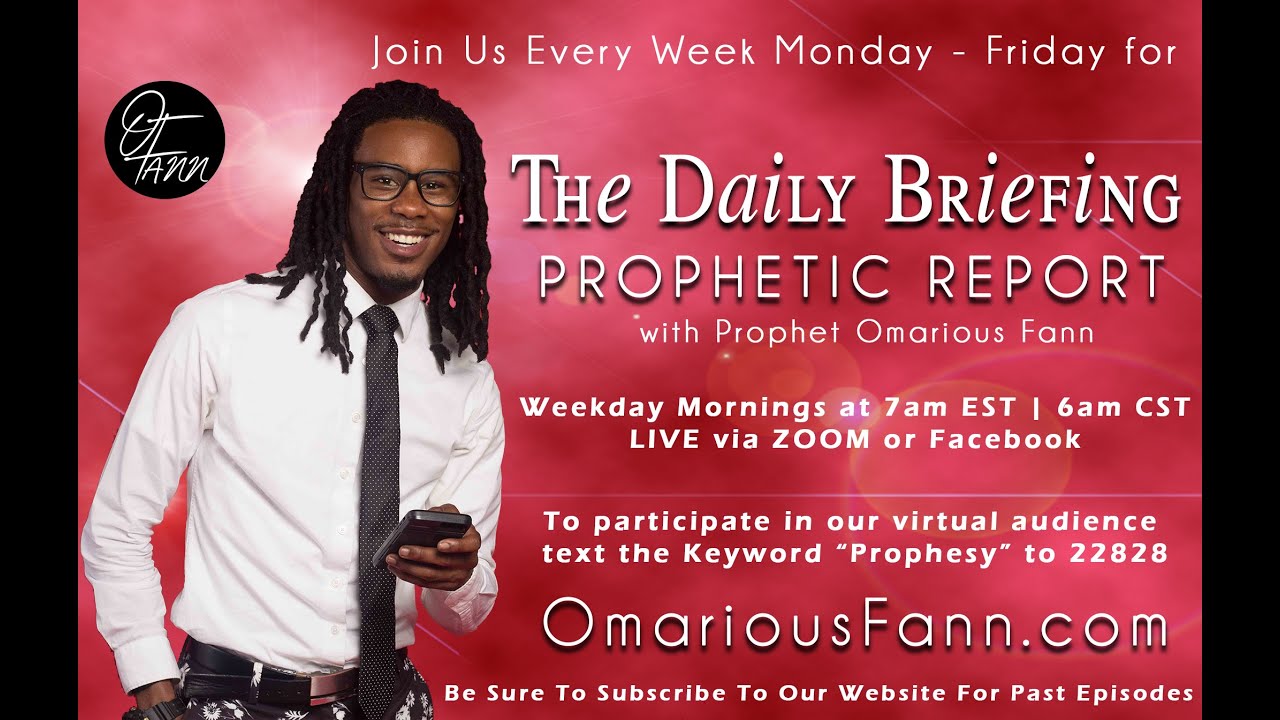 The Daily Briefing Prophetic Report - July 12th, 2021 - YouTube