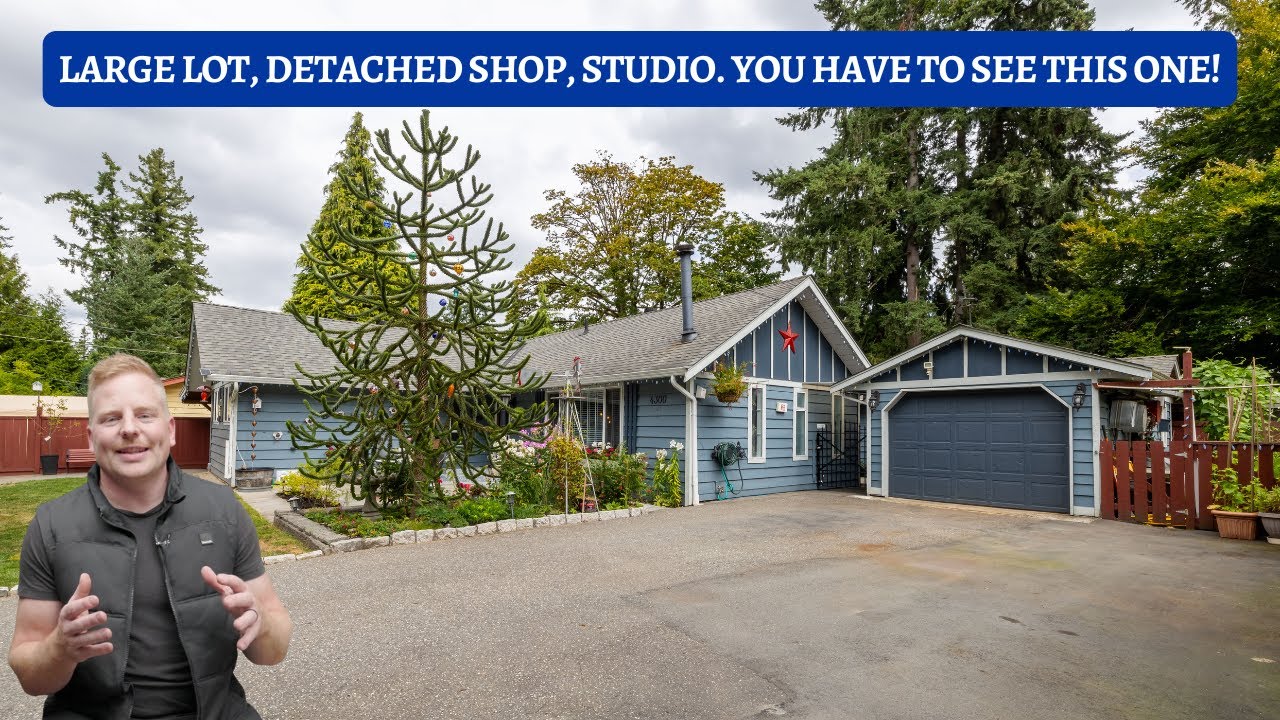 LARGE LOT, DETACHED SHOP, STUDIO - YouTube