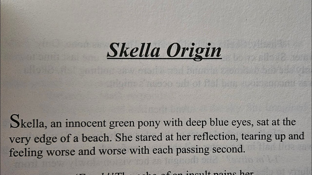 Birthmark Reading Chapter 1 "Skella Origin" - YouTube