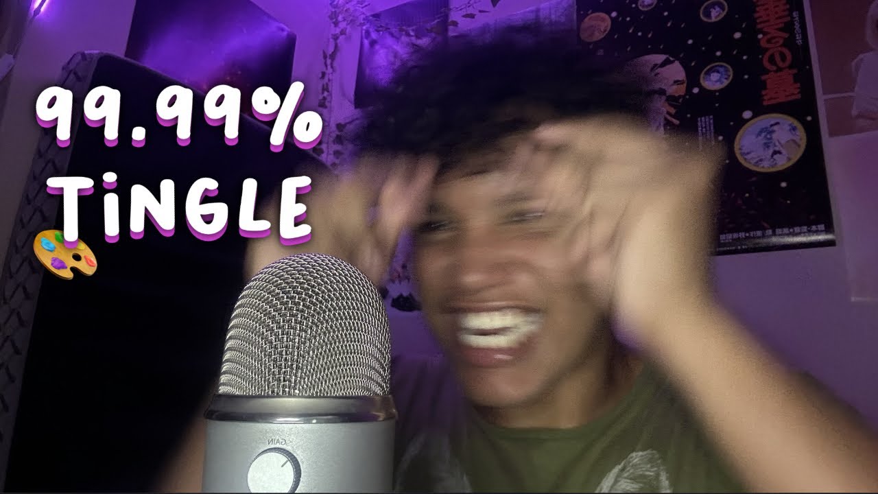 ASMR 99.99% OF YOU WILL TINGLE ! 🤤 MOUTH SOUNDS, HAND SOUNDS, SPIT ...