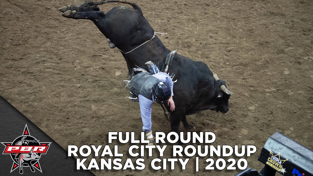 FULL ROUND: WCRA Royal City Roundup Bull Riding Round 1 | 2020 - YouTube