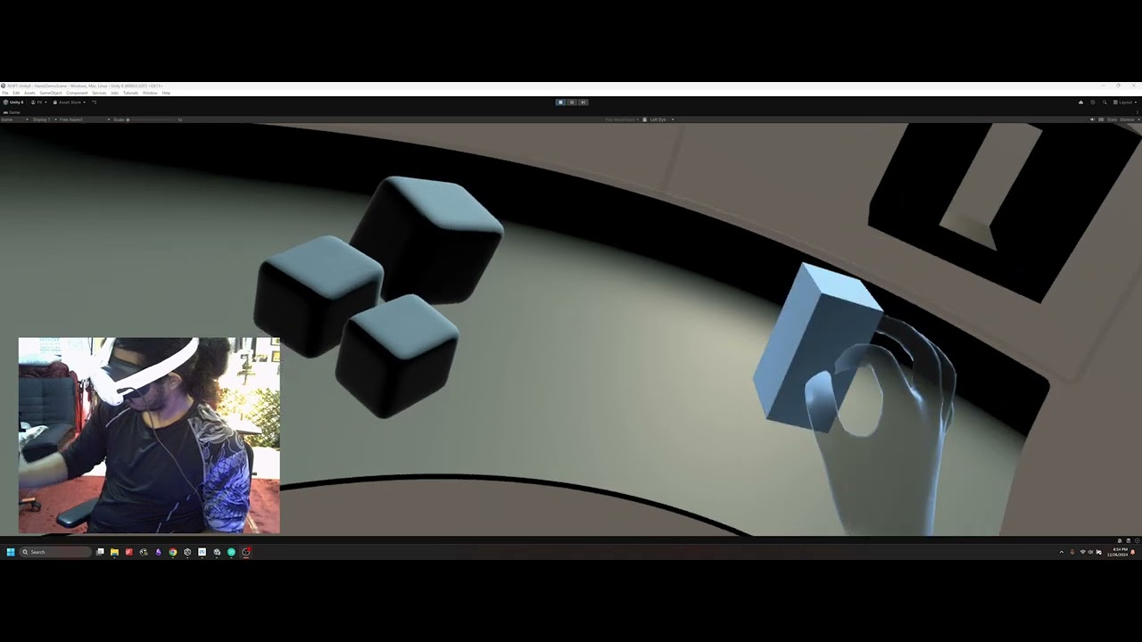 Unity 6 - Meta Quest 3 - Open XR Hand Tracking Example (Manipulation ...