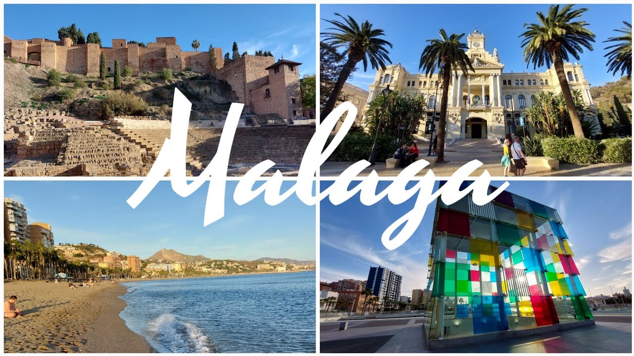 Malaga, Spain during the winter months / Winterzeit in Malaga, Spanien ...