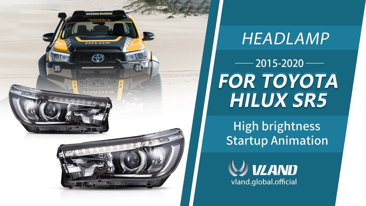 15-20 Toyota Hilux SR5 8th Gens (GUN125,GUN126R) Pre-Facelift Vland ...
