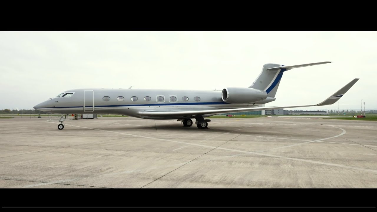 Gulfstream G650ER S/N 6353 - YouTube