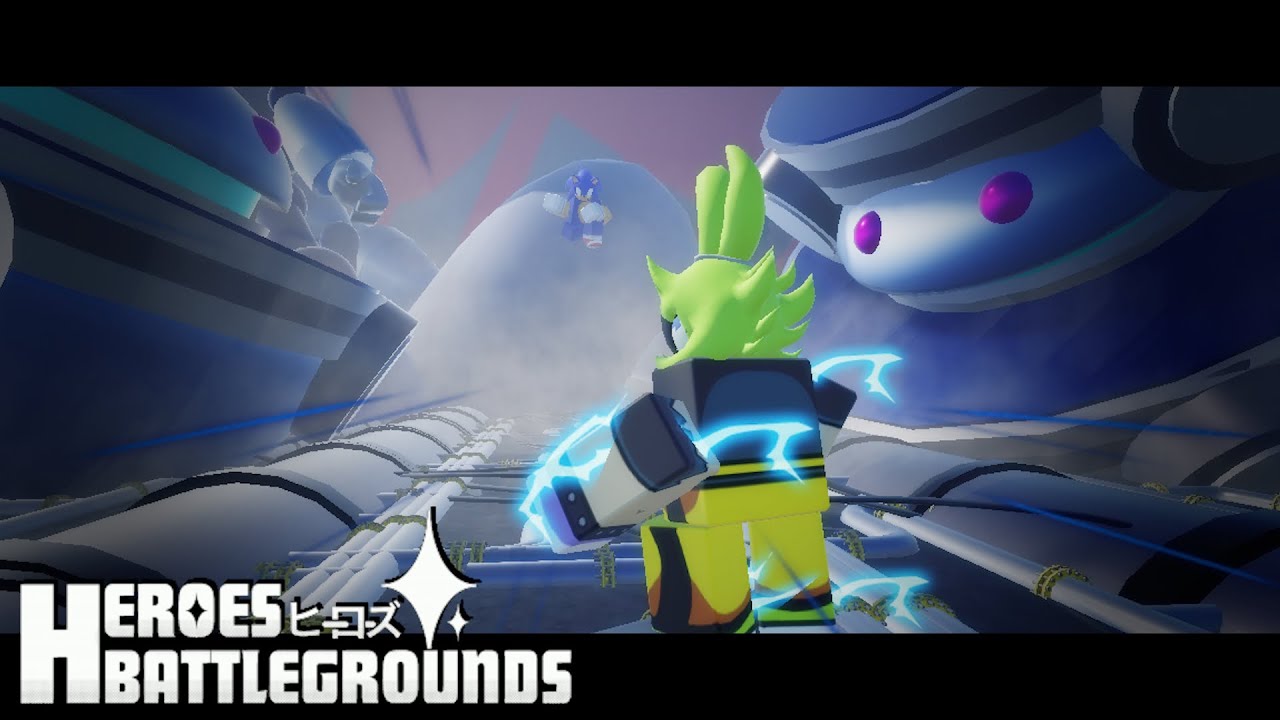 Sonic Vs. Surge | Heroes Battlegrounds - YouTube