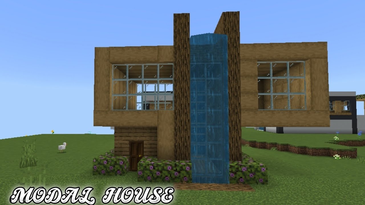 Modal house for the Minecraft| Minecraft modal house simple tricks ...