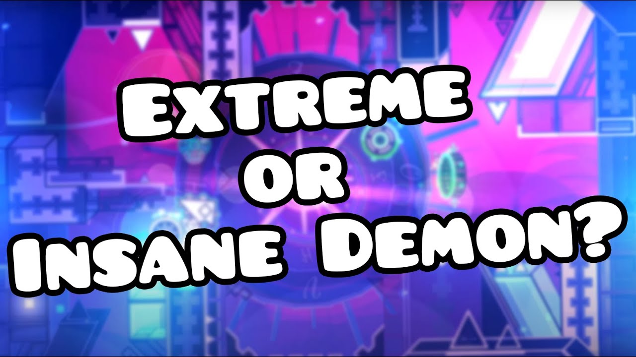EXTREME or INSANE Demon? | Geometry Dash Quiz #1 - YouTube