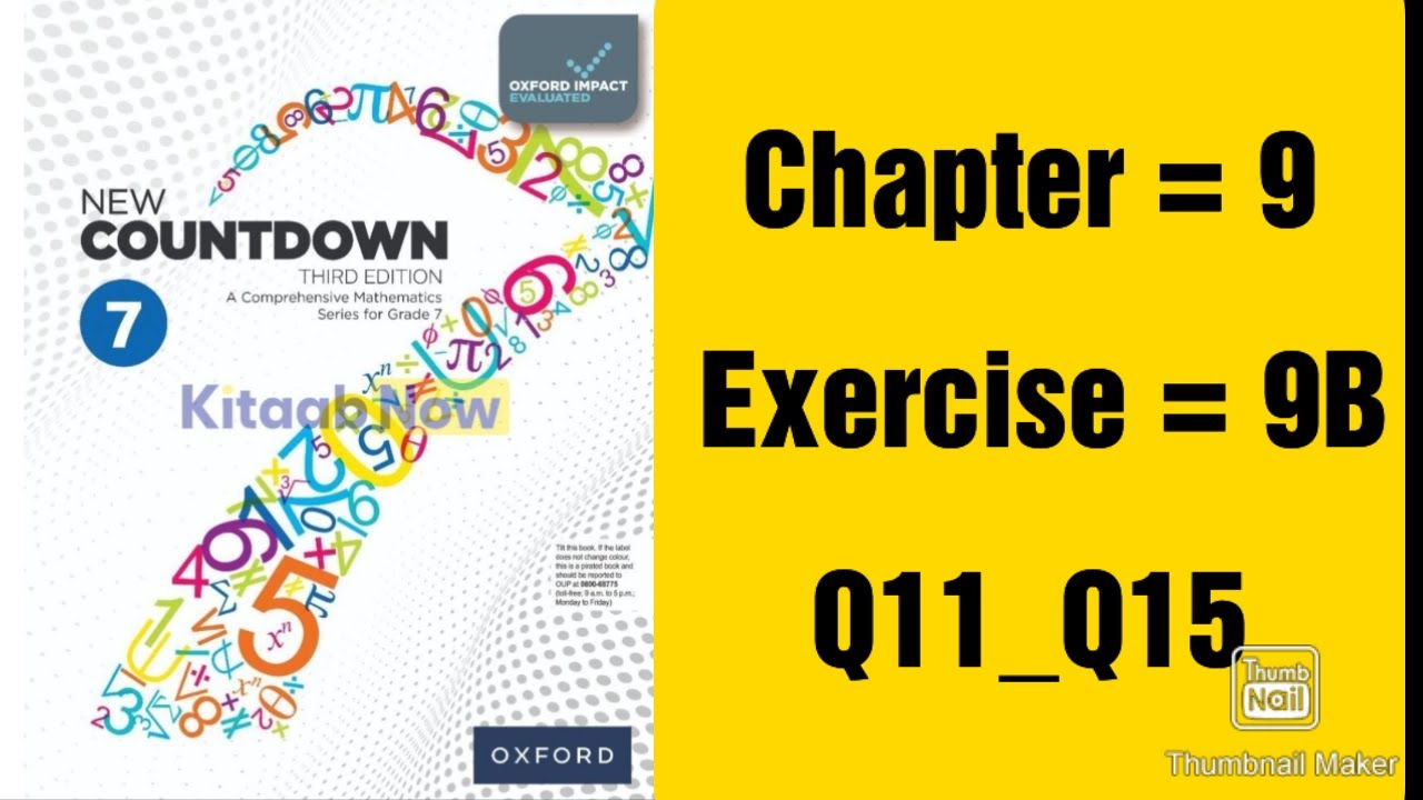 oxford new countdown book 7 third edition || chapter 9 || Exercise 9B ...