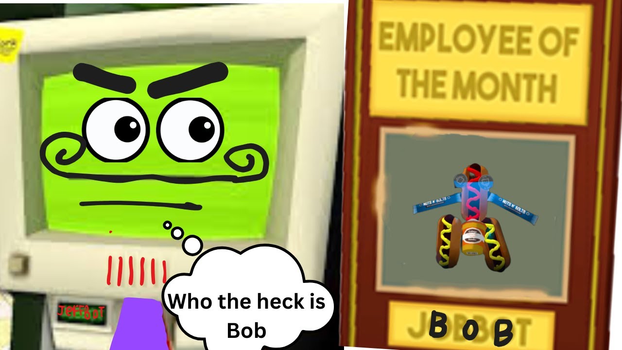 Job Simulator (meta quest 3 Vr) Screw Job bot... Bob i better - YouTube