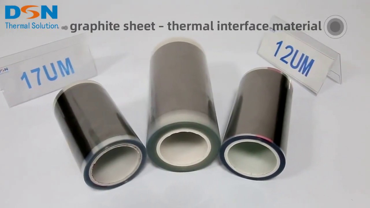 Synthetic graphite sheet, also known as artificial graphite sheet - YouTube