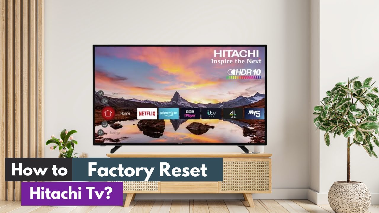 How to Factory Reset your Hitachi TV? - YouTube