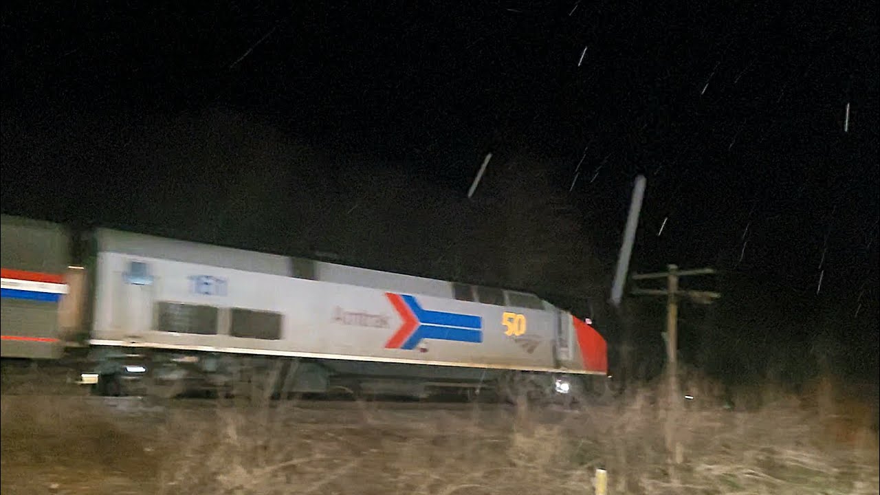 Amtrak 161 Phase 1 50th Anniversary leading Train 29, Capitol Limited ...