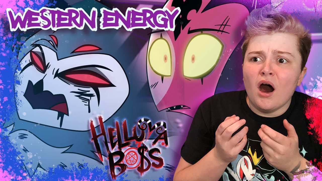"HE CAN GET HURT?"~ WESTERN ENERGY (Helluva Boss S2 Ep 4) REACTION ...