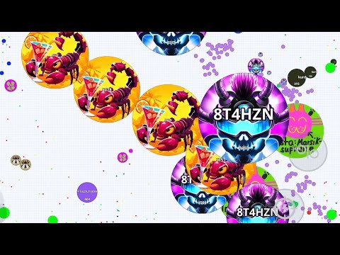 PRO SOLO GAMEPLAY 🦀 (AGAR.IO MOBILE)