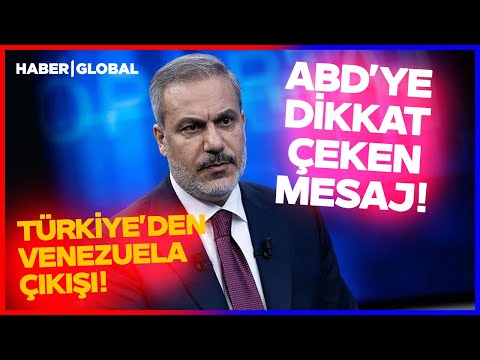 Türkiye'den Venezuela Çıkışı ABD'ye Dikkat Çeken Çağrı!