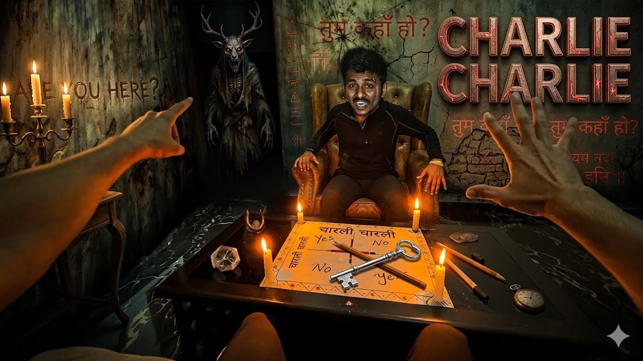 Charlie Charlie Are You Here - Ghost Game At Night 😨 - YouTube