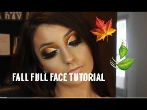 Fall Full Face Makeup Tutorial | Macey Pelphrey - YouTube