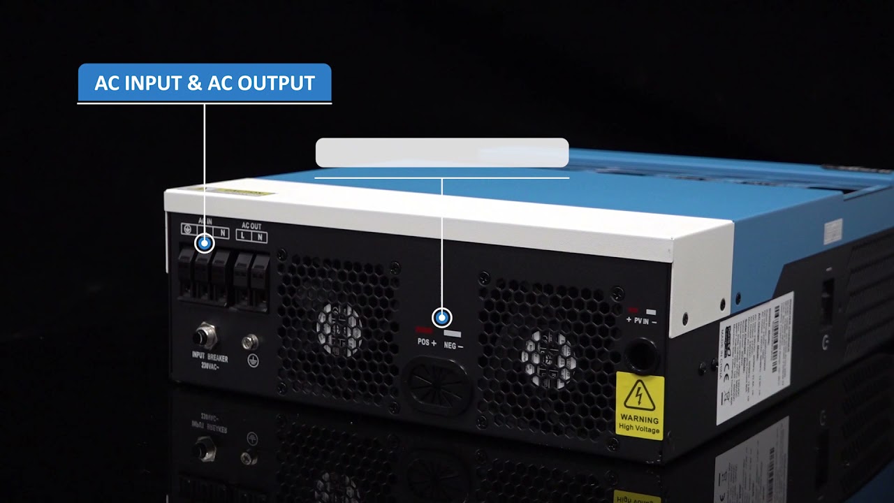 MPPT Solar Charge Controller Inverter Integrated - YouTube