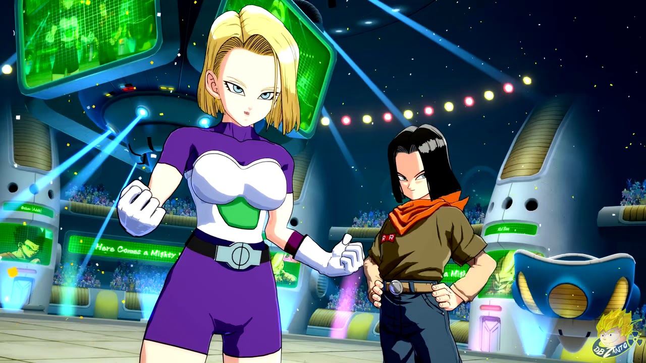 Dragon Ball FighterZ - Android 18 (Cheelai Costume Outfit) [MOD] - YouTube