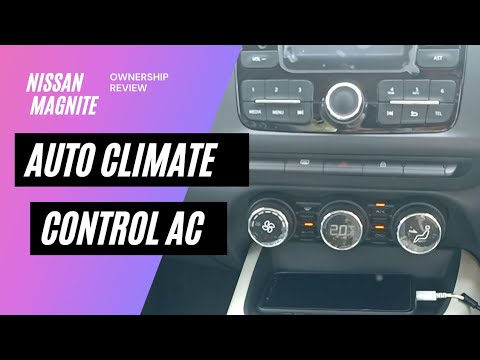 Auto climate control work and use in nissan magnite ll Nissan Magnite ...