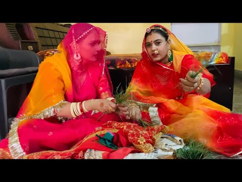 Gangaur (गणगौर) Vlog..New Poshak | Nitu Rajawat #Vlog 221 - YouTube