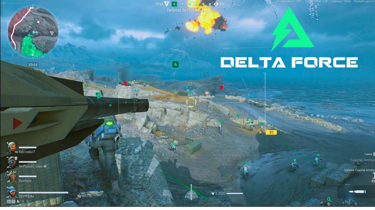 Delta Force Gameplay !! 4K 60 FPS ! Topper #deltaforce # ...