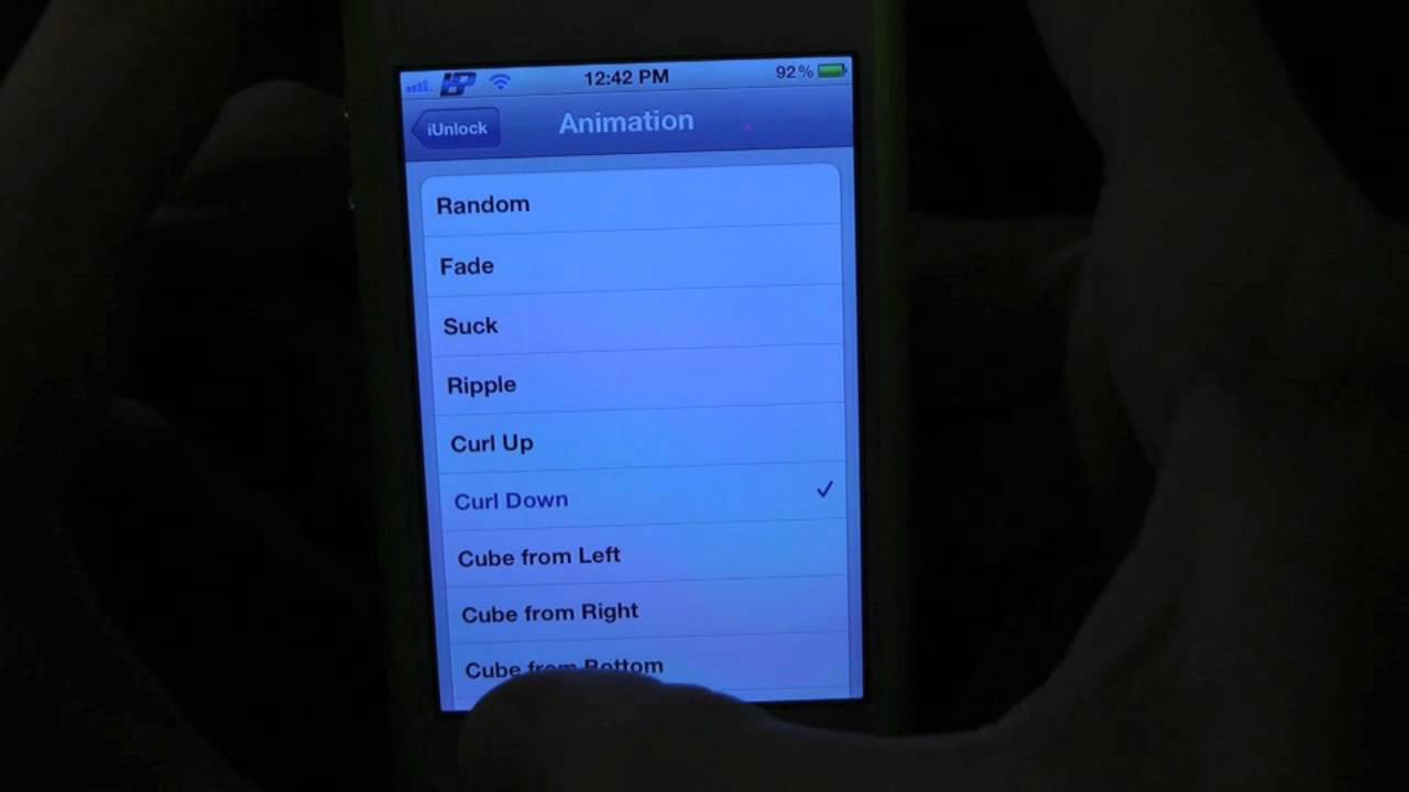 iUnlock Unlock Animation Cydia Tweak Review - YouTube